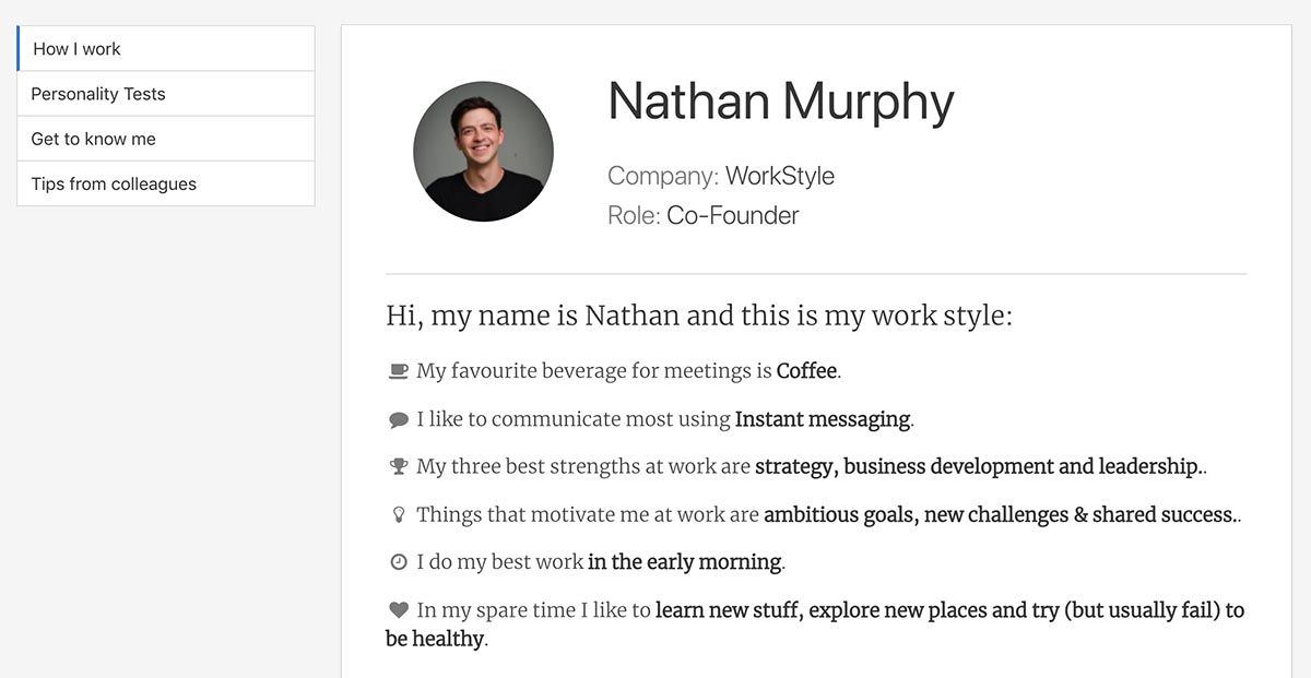 Build a more effective and happier team in less time - WorkStyle